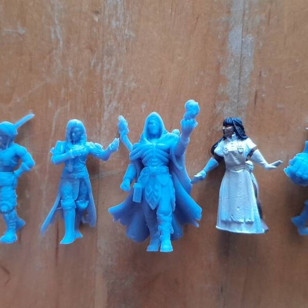 Halfling Warband January 2024 Set 28-32mm Vae Victis Miniatures 3d ...