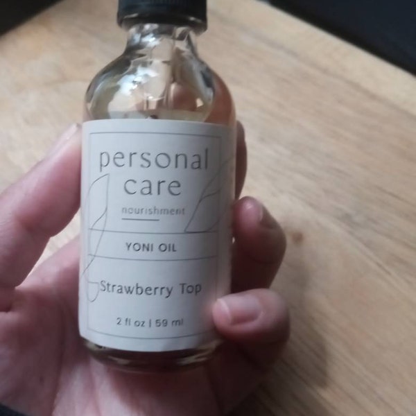 Sensational Strawberry Yoni Oil, All Natural Oils for Ph Balance, Odor ...