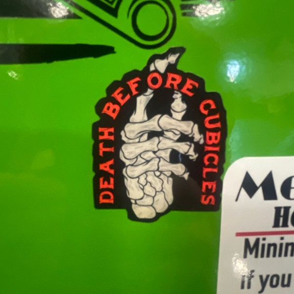 Warning Toolbox Sticker 100% Vinyl Touching My Tools May Result in ...