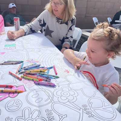 Bubble Birthday Party Coloring Table Cover Personalized - Etsy