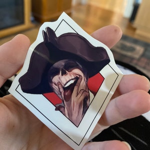 Hannibal Hug Sticker | Etsy