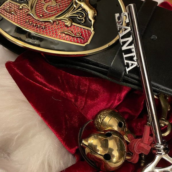 Santa Claus Boot Bells - Etsy