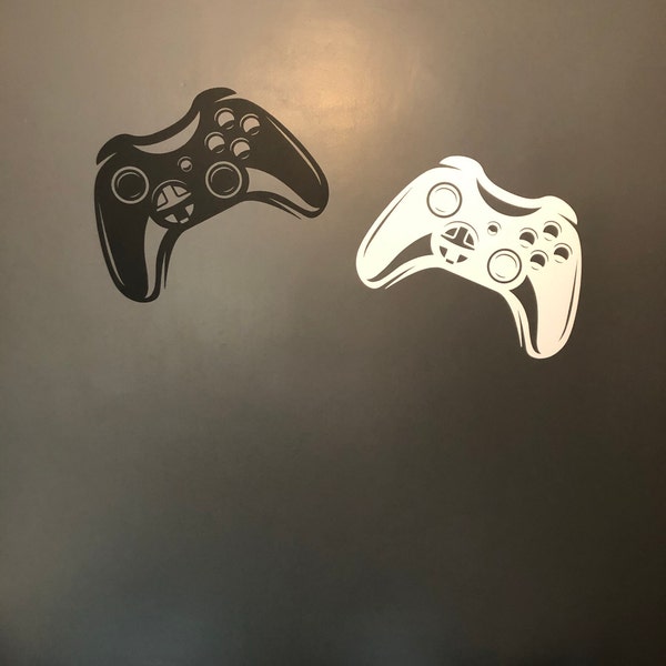 Game Controller Vinyl Wall Sticker Home Decor, Gamer Gift - Etsy