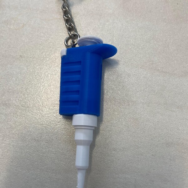 Pipette Keychain With Personalisation Science Keyring - Etsy
