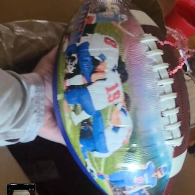 TEMPLATE Customizable Football Panel Template - Etsy