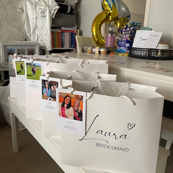 Personalised Hen Party Gift Bags Bride Tribe Bags Hen Party Bags Hen ...