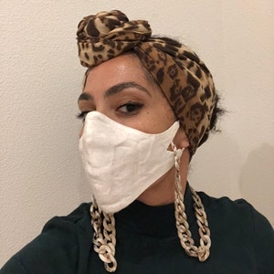 Acrylic Chunky Link Mask Chains Adult Face Mask Chain Face | Etsy