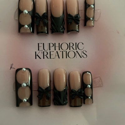 Kawaii Charm Sethandmade Press on Nails Charmssummer Set Trendy Cute ...