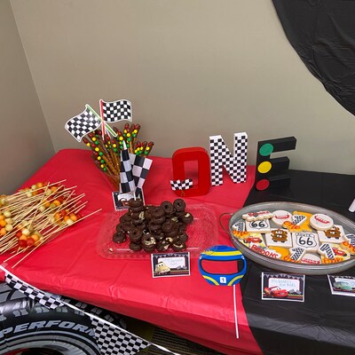 Cars Food Labels Instant Download, Cars Chalkboard Food Tent Cards ...