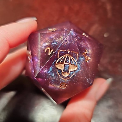 Nocturnal Fortune Dice Set Polyhedral Dice D&D Dice Set Dungeons and ...