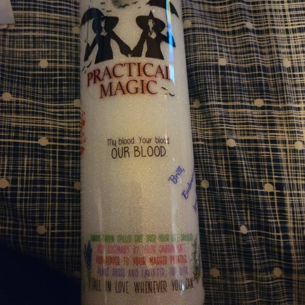 Practical Magic Inspired Tumbler - Etsy