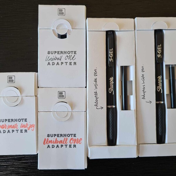 Sharpie S-gel Adapter for Supernote • Compatible With Sharpie S-gel Pens • Convert Your Sharpie ...