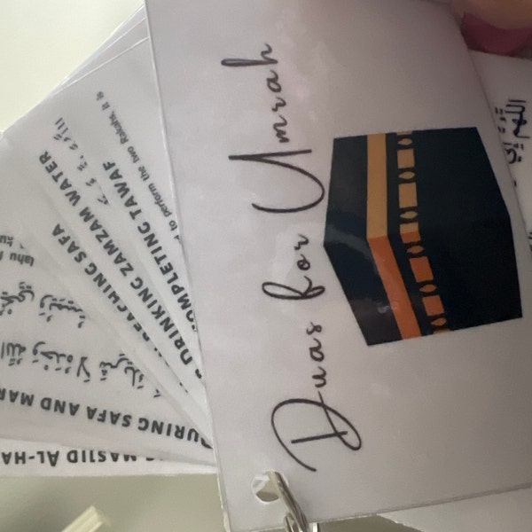 Makkah Dua Cards - Etsy UK