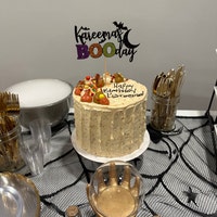 My First Booday Cake Topper 1st Halloween Birthday Happy - Etsy Canada