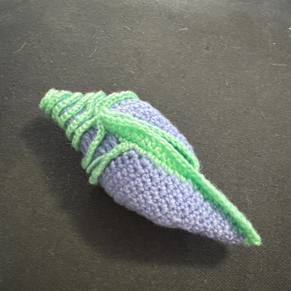 Small Crochet Shell - PDF PATTERN - Etsy