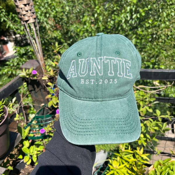 Custom Text Embroidered Hat, Personalized Saying Cap, Vintage Baseball ...