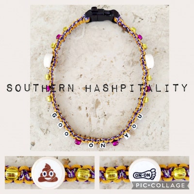 Option2 Custom Paracord Hash House Harriers Necklaces resin/ceramic ...