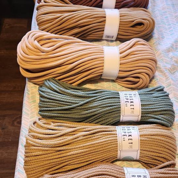 Polyester Braided Macrame Cord 4mm X 120meter/390feet Fabric Yarn for ...