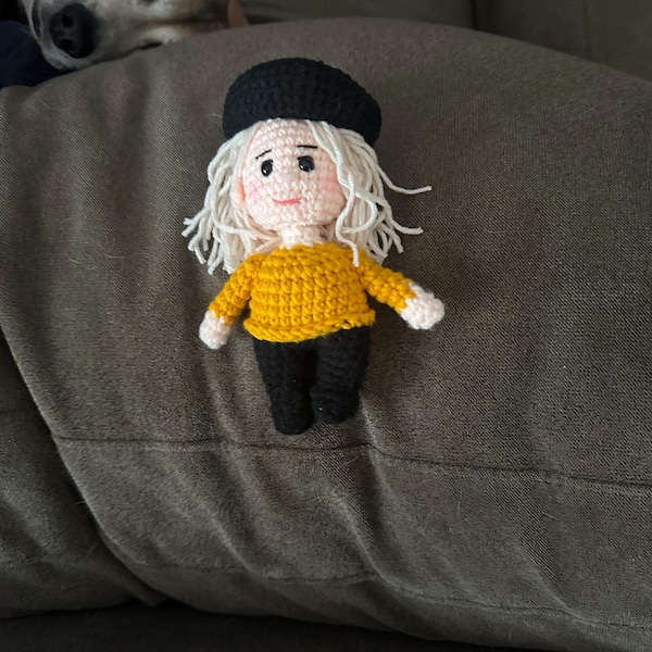 Custom Crochet Doll, Custom Portrait Doll, Mini Me Doll, Look Alike ...