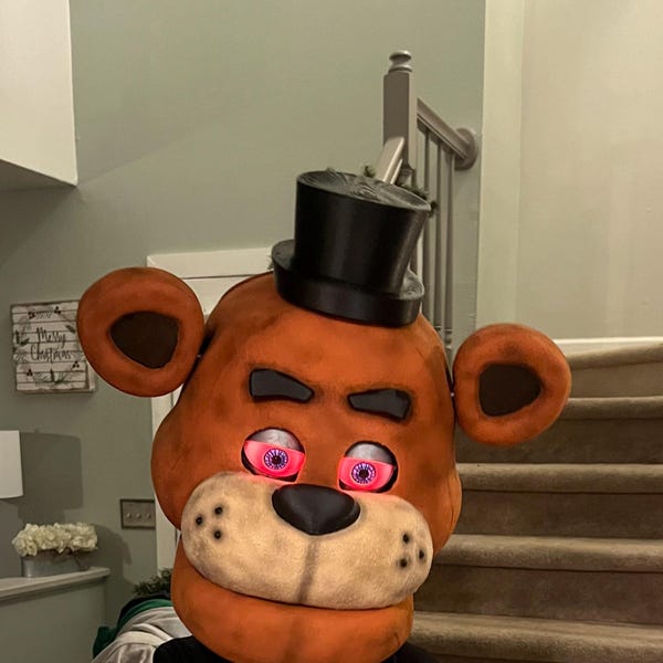 Freddy Fazbear Cosplay Head - Etsy