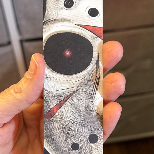 Horror Bookmark Killer Bookmark Goth Bookmarks Jason Bookmark - Etsy