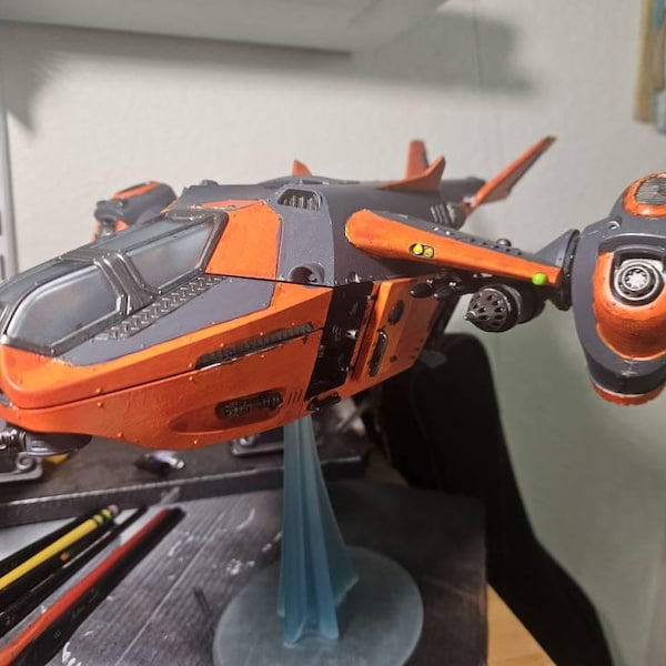 Vaskar Dropship | Stationforge | Fighter Plane / Bomber / Transporter ...