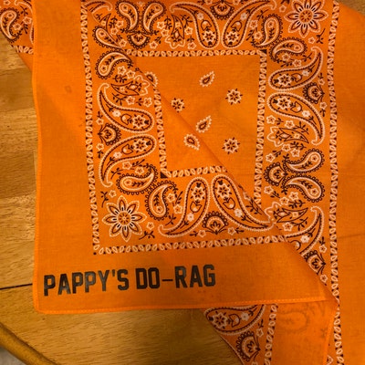 CUSTOM TEXT Any Color Paisley Bandana Neck Scarf Customize Your Own ...