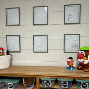 Funny MATH CLASSROOM Poster Digital Download set of 4 Humor Math ...