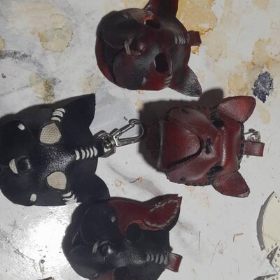 Leather Dragon Keychain Pattern Template Pattern PDF Pattern Key ...