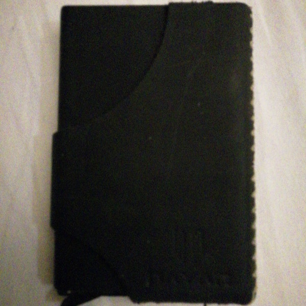 Personalized Men's Leather Wallet: Handcrafted RFID Card Holder (front ...