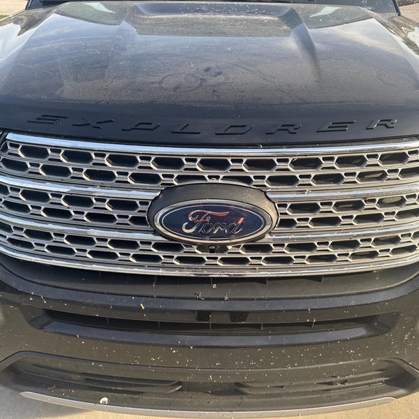 3D Front Hood Explorer Letters Decal Fit for 2011-2026 Explorer Model ...