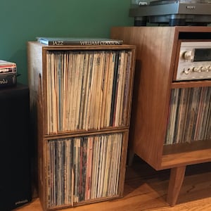 45 RPM 21 1/2 Deep Vinyl Record Storage and Display - Etsy