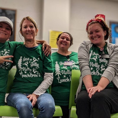 School Svg, Christmas Lunch Crew SVG, Lunch Lady Svg, School Staff ...