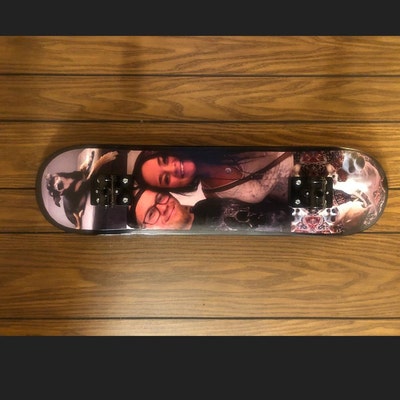 Skateboard Lamp Checkerboard - Etsy