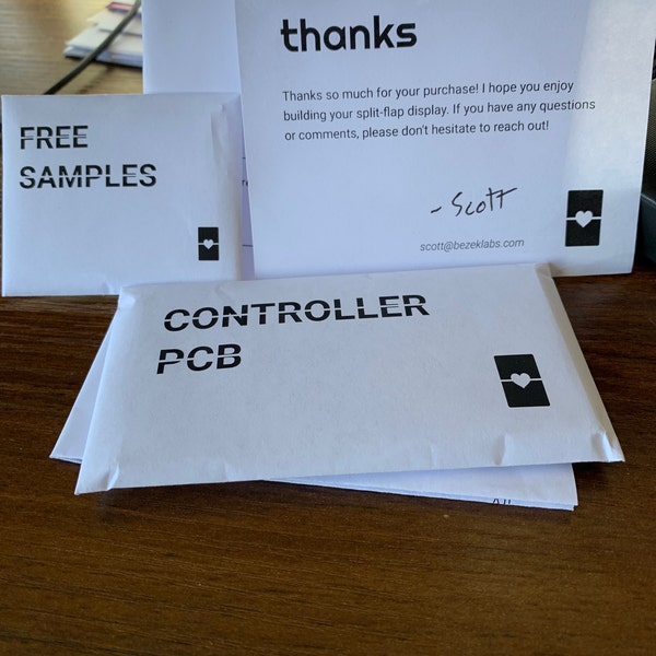 Blank Split-flap Display Flaps - Etsy