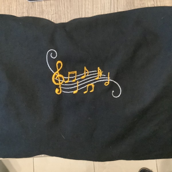 Music Note Embroidery, Musical Chord Machine Embroidery Design, Music ...
