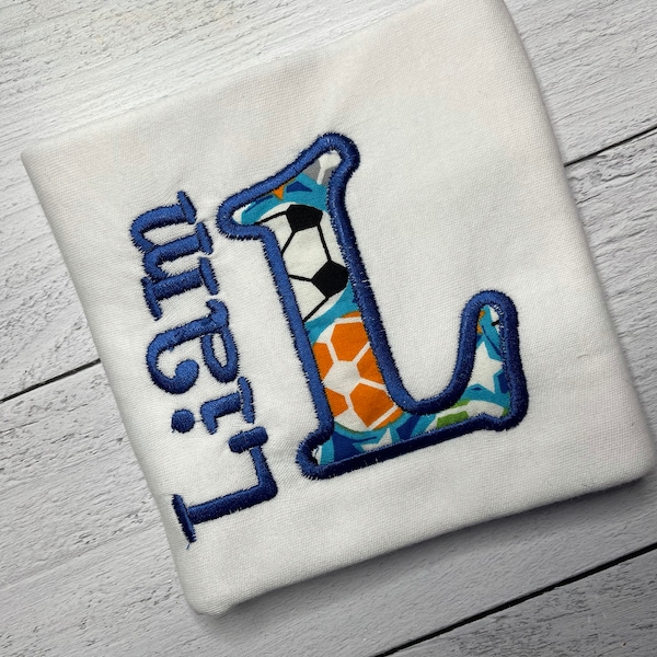 Logan Applique Monogram Set - 2" 3" 4" Uppercase Only - 11 Formats BX ...