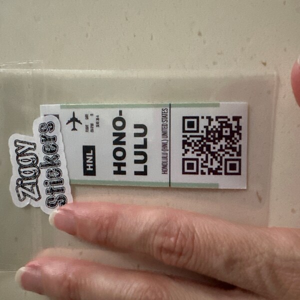 Mexico City Plane Ticket Sticker,travel Sticker,mex Decal,boarding Pass ...