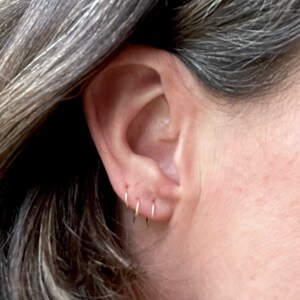 18g Beringed Custom Single Hoop or Nose Ring Primitive | Etsy