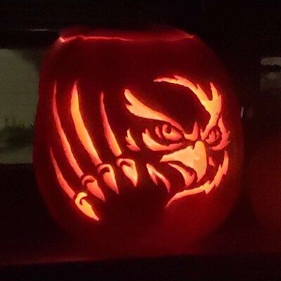 Dnd Pumpkin Carving Stencils, Printable PDF, Halloween Pumpkin Carving ...