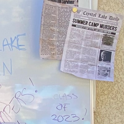 Friday the 13th 3 X Newspaper Articles Jason Voorhees INSTANT DIGITAL ...