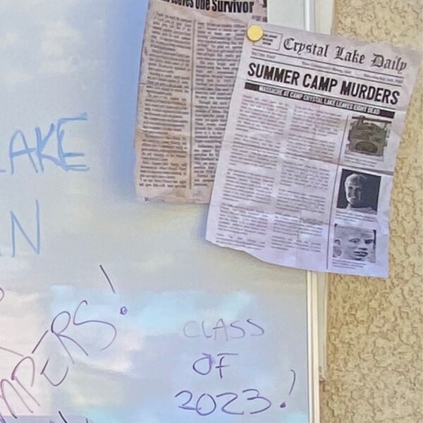 Camp Crystal Lake Sign Friday the 13th Jason Voorhees. DIGITAL DOWNLOAD ...