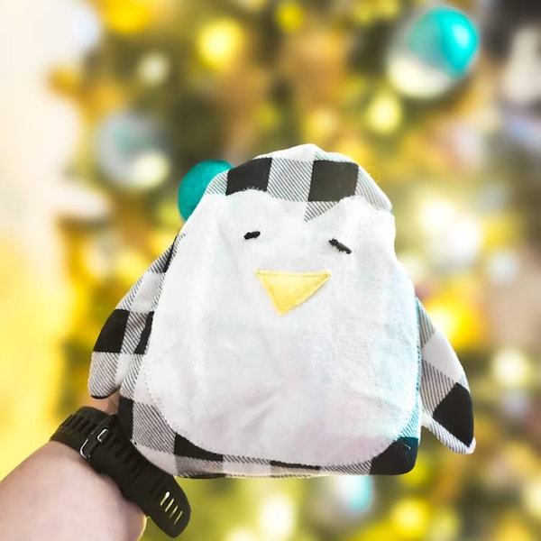 Penguin Rice Bag PDF Pattern, Sewing Pattern, Hand Warmer, Handmade ...