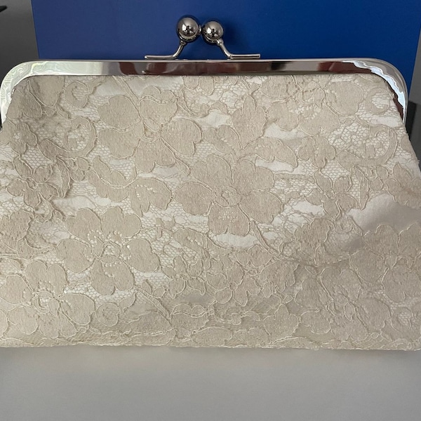 Heirloom Purse | Made From YOUR FABRIC |custom Bridal Clutch | Mother ...