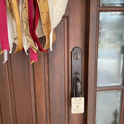 On A Video Call Sign Please Do Not Disturb Work From Home Door Hanger ...