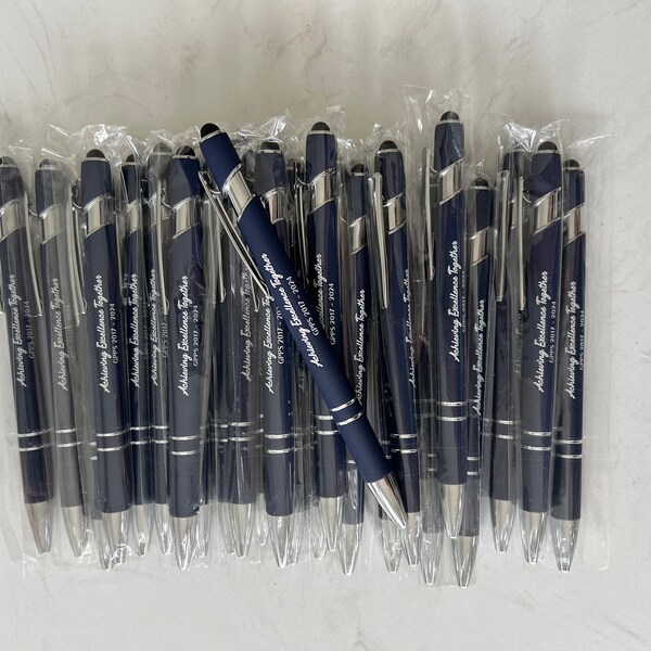 12-500pcs Personalised Pen Engraved Custom Pens Metal Pens Bulk Order ...