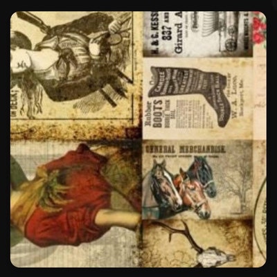 Large Decoupage Tissue Paper Tatonka Designs by Whimsykel 18 Lb Whimsey ...