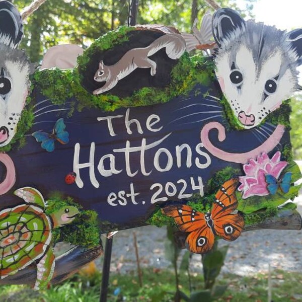 Opossum Mailbox - Etsy