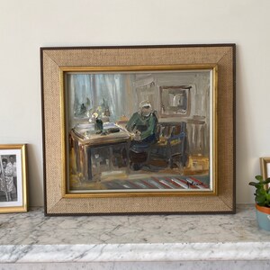 Swedish Oil Painting of Edsberg Castle - Etsy