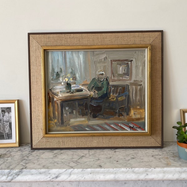 Swedish Oil Painting of Edsberg Castle - Etsy